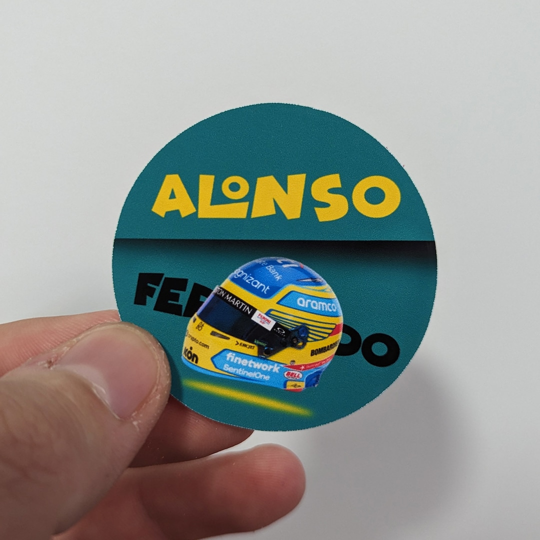 Aston Martin Formula 1 Drivers, Fernando Alonso Formula 1 Sticker ...
