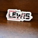 Lewis Hamilton F1 Ferrari Driver Sticker for Notebooks, Water Bottles ...