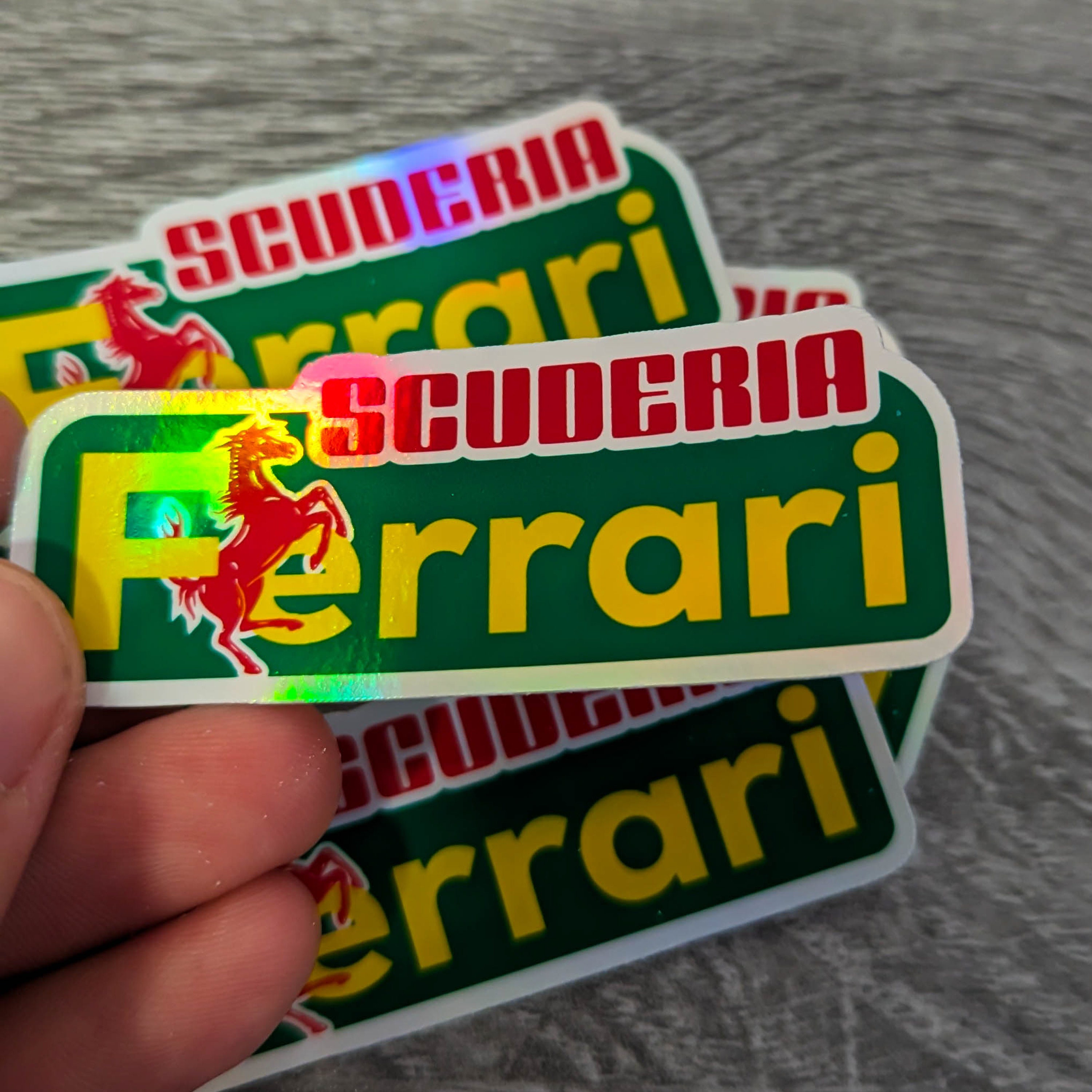 Stickers Formula 1 Scuderia Ferrari Team, F1, F1 Logo, F1 Merch - Etsy