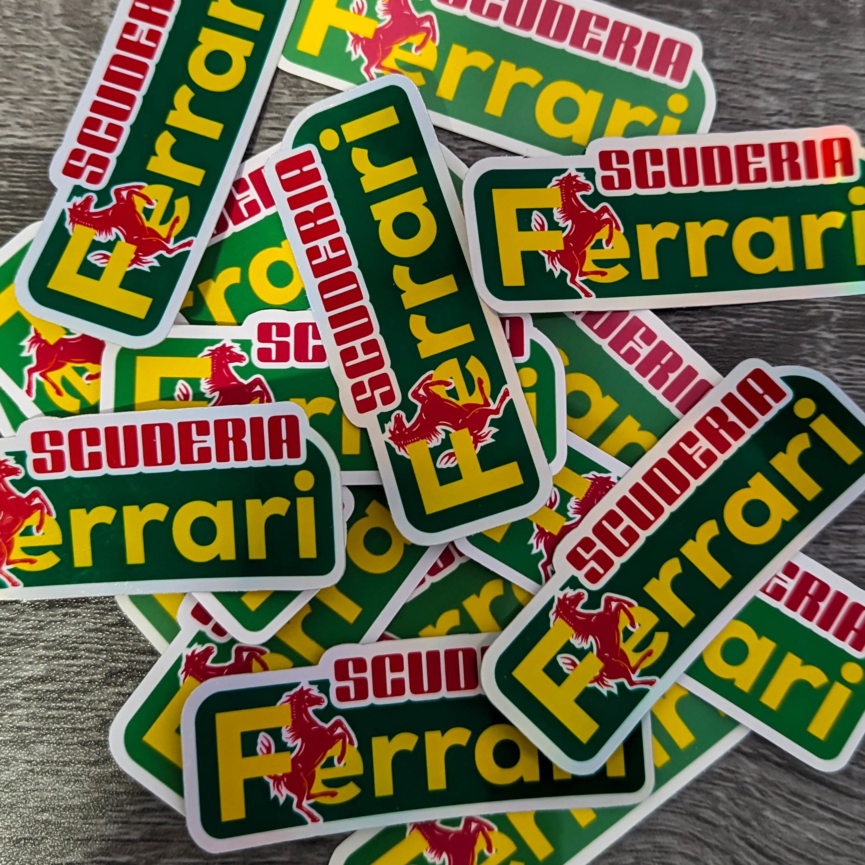 Stickers Formula 1 Scuderia Ferrari Team, F1, F1 Logo, F1 Merch - Etsy