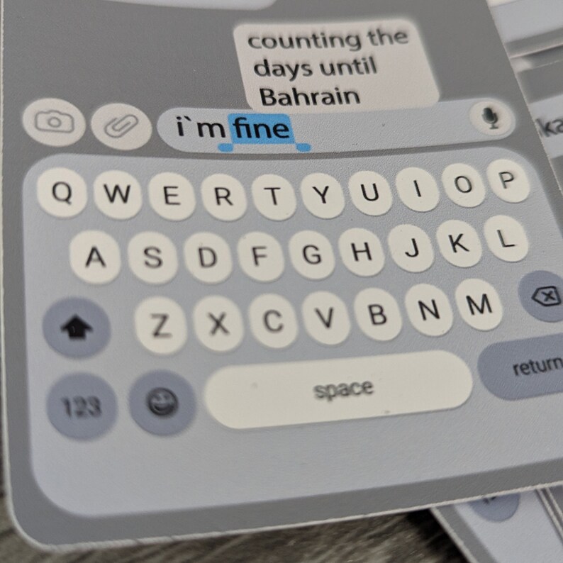 Formula 1 Bahrain, Formula 1 Meme, Formula 1 I Am Fine, F1 Stickers - Etsy