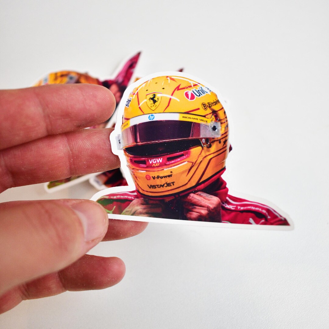 Ferrari Lewis Hamilton 2025 - Formula One 2025 Stickers - Ferrari - Etsy