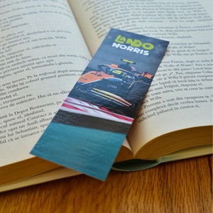 Formula 1 Bookmarks, Lando Norris Bookmarks, F1 Driver Bookmark - Etsy