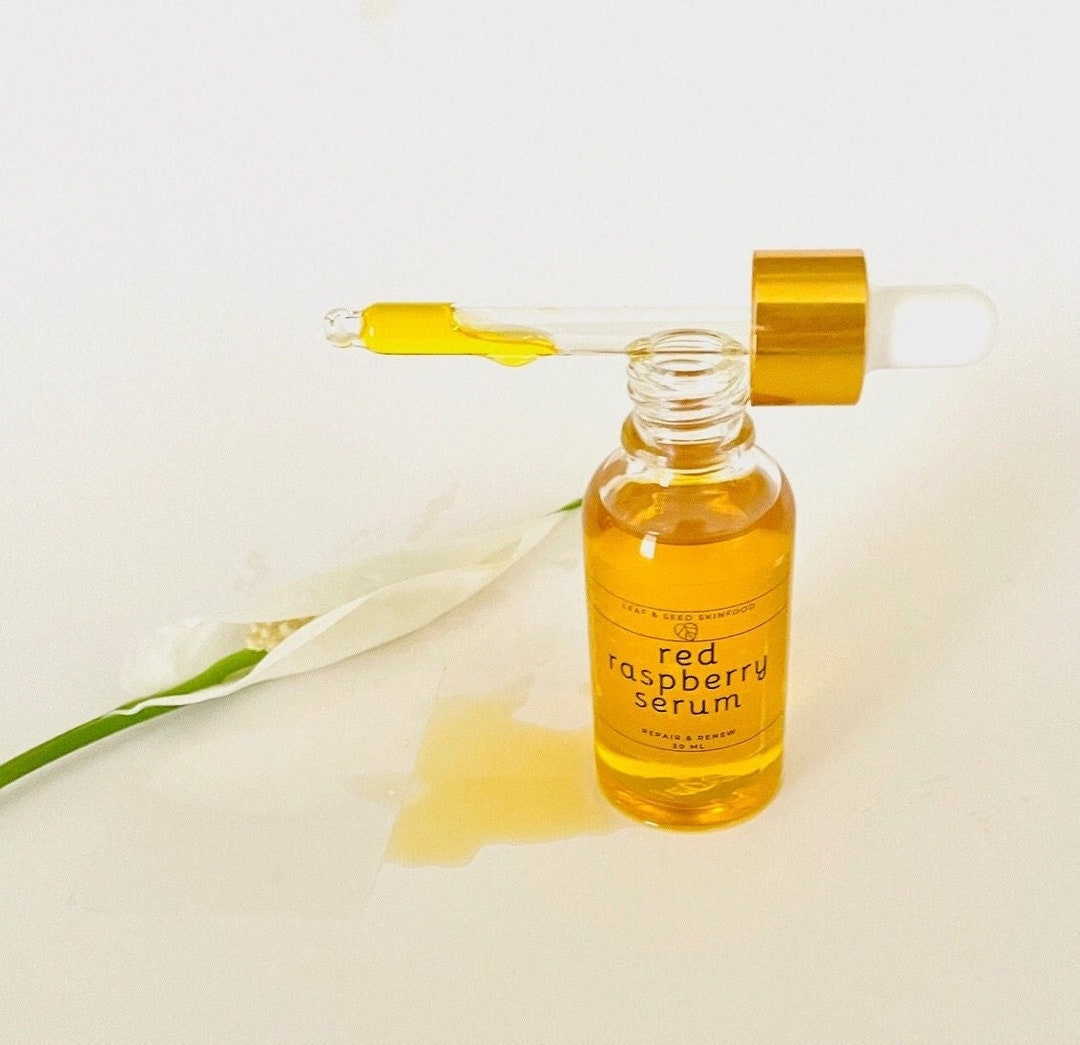 RASPBERRY PUMPKINSEED SERUM Concentrated Blend of Skin-nourishing Herb ...