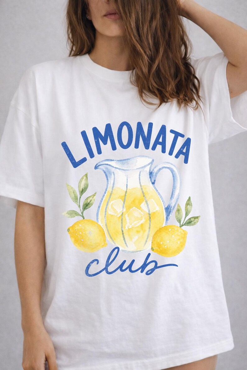 Italian Lemon Shirt, Amalfi Coast Tee, La Dolce Vita Comfort Colors ...