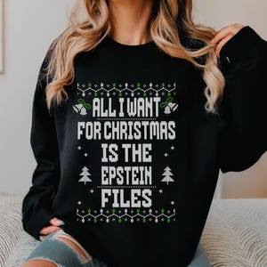Jeffrey Epstein Jumper - Etsy UK
