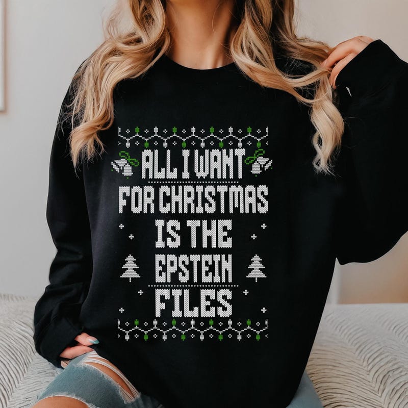 Jeffrey Epstein Sweater - Etsy