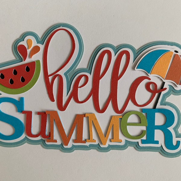 Summer Scrapbook - Etsy