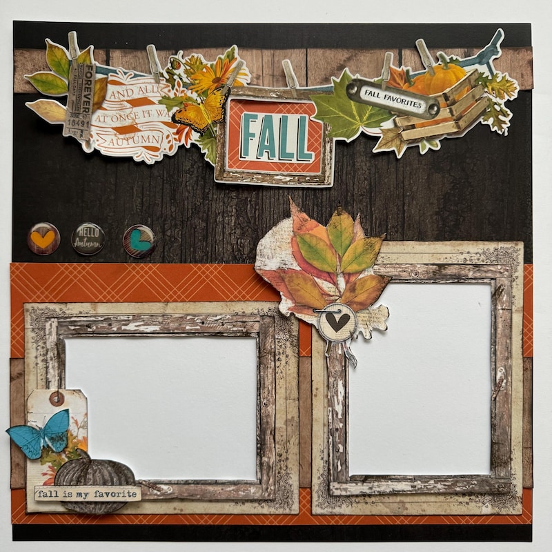 Scrapbook Layout Kits - Etsy