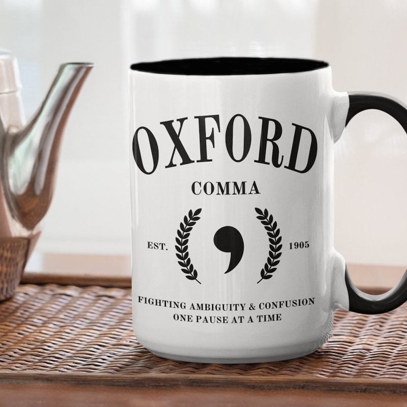 Oxford Comma - Etsy