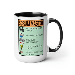 Scrum Master Mug - Scrum Thank You Gifts | Computer Science, Software ...