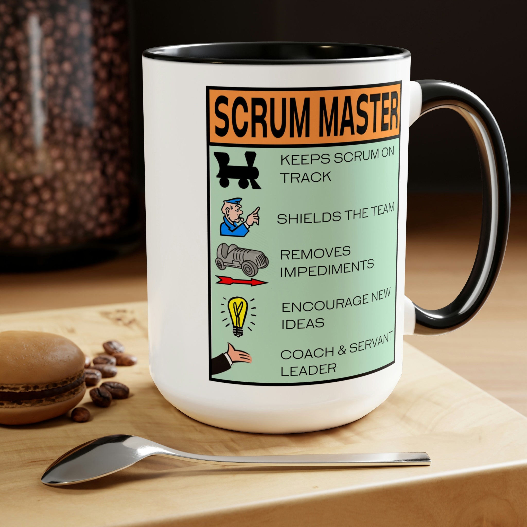 Scrum Master Mug Scrum Thank You Gifts Computer Science, Software ...