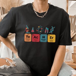 Periodic Table Science Teacher Shirt, Biology Shirt, Funny STEM Teacher ...