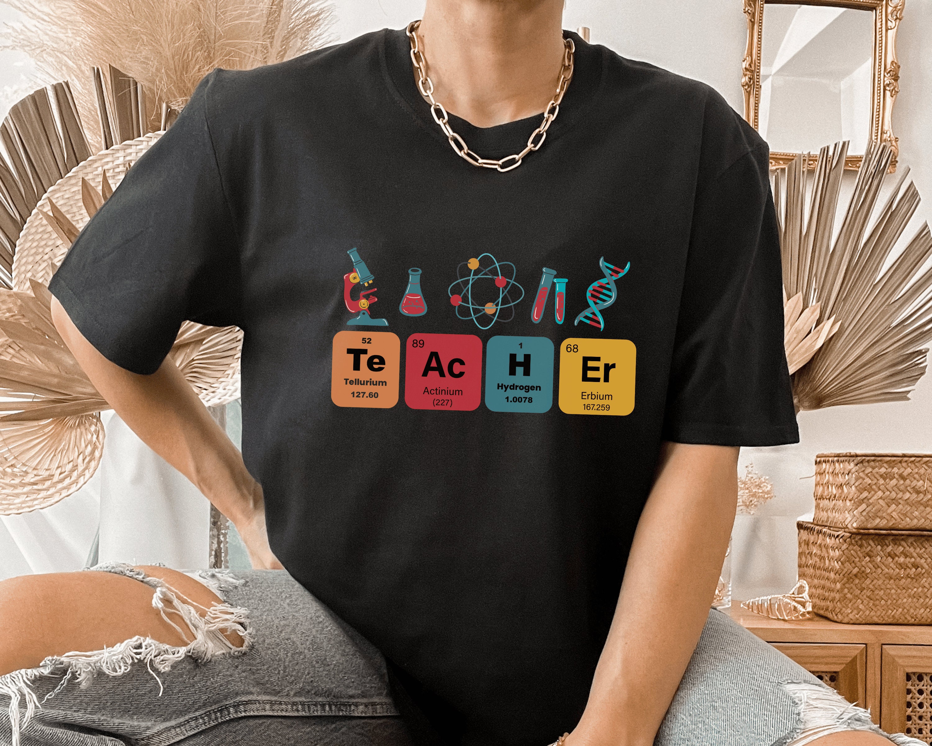 Periodic Table Science Teacher Shirt, Biology Shirt, Funny STEM Teacher ...