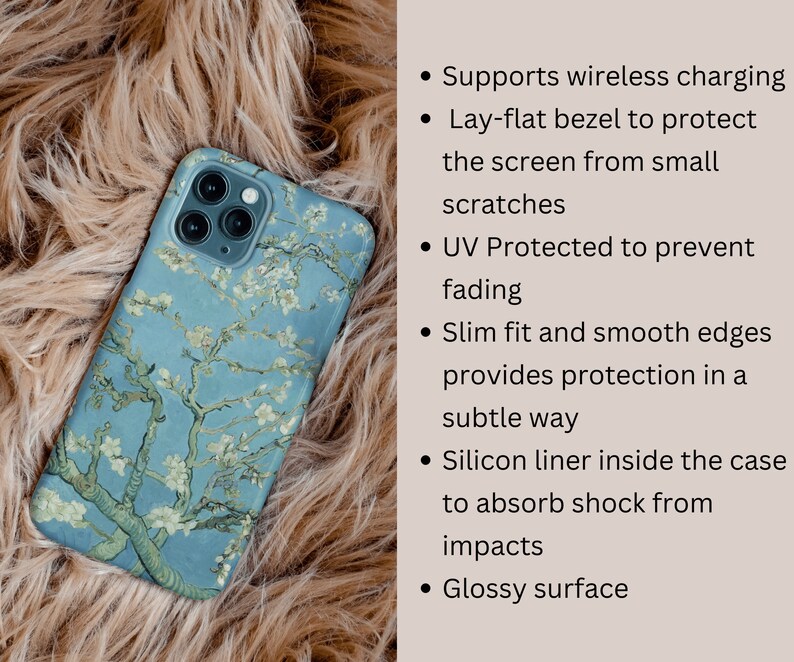 Van Gogh Phone Case - Van Gogh Almond Blossom Phone Case | Stylish and ...