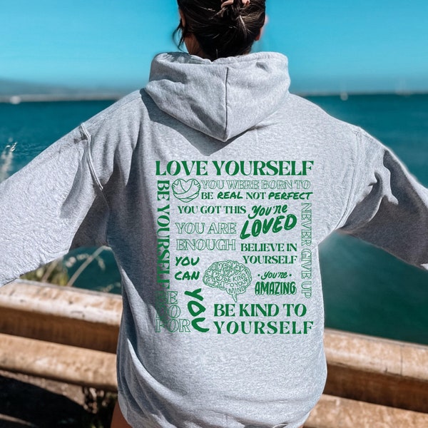 Words of Affirmation Hoodie - Etsy