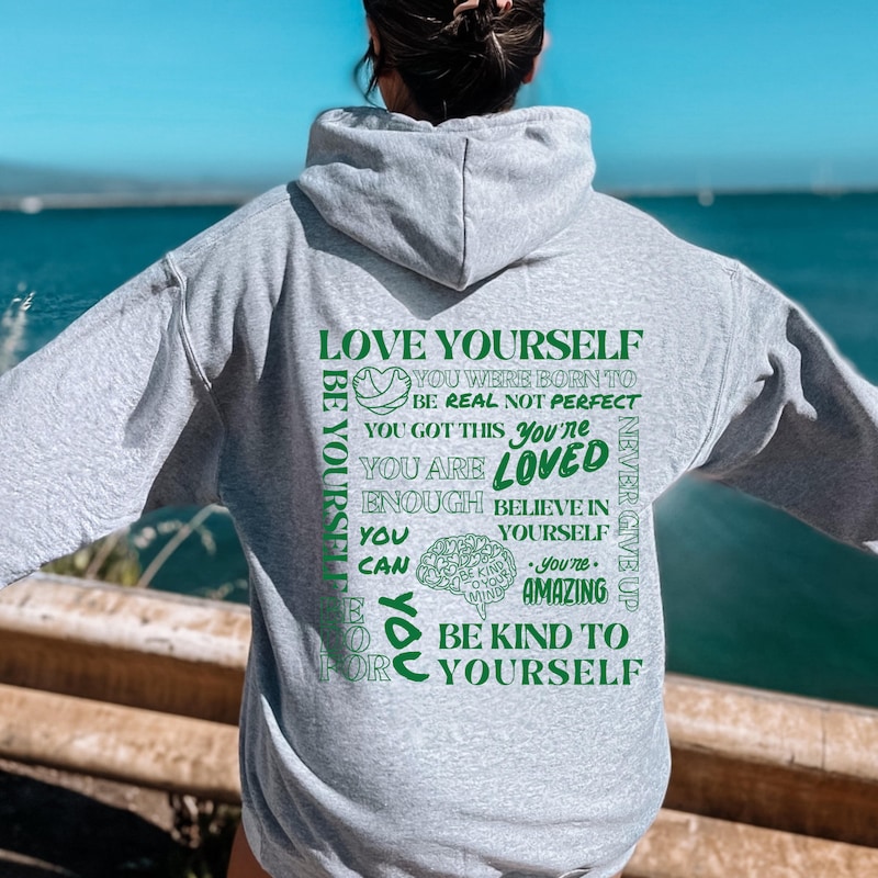 Words of Affirmation Hoodie - Etsy