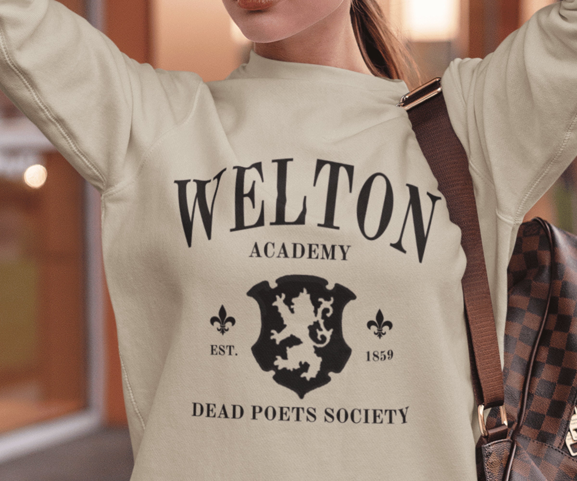 Dead Poets Society Welton Academy Sweatshirt Unleash Your Inner Poet ...
