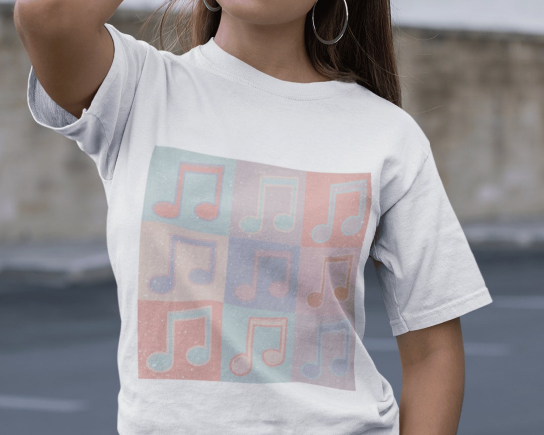 Music Lover Music Notes Shirt - the Perfect Gift for Music Teacher and ...