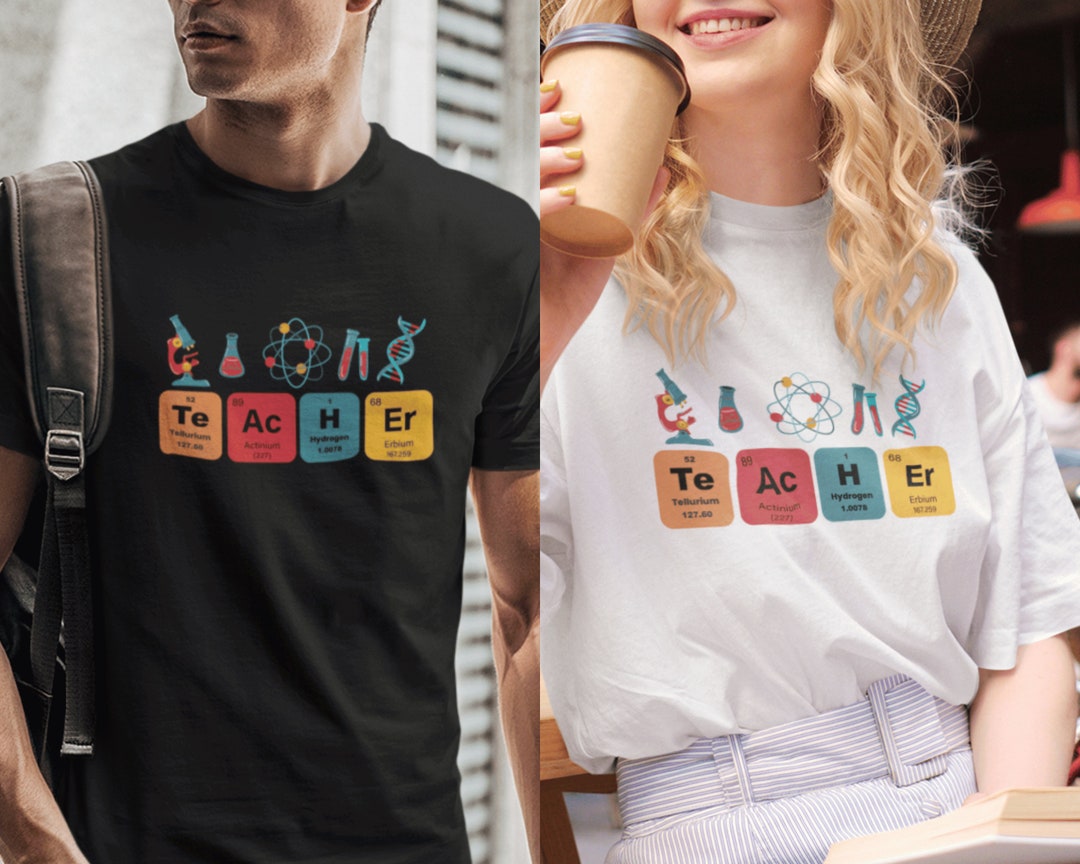 Periodic Table Science Teacher Shirt, Biology Shirt, Funny STEM Teacher ...