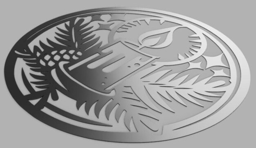 Christmas Candle Stencil Christmas Candle STL File Only Make It ...