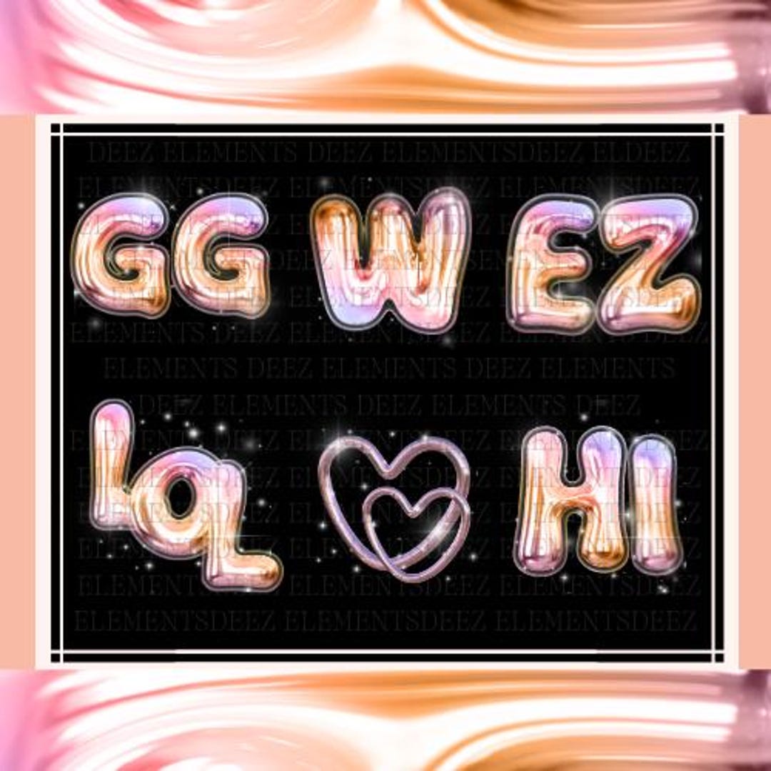 Twitch Emotes // 3d Peach and Purple Bubble Letter // Emote Bundle - Etsy