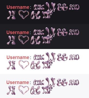 Twitch Emotes // 3d Letter Chrome Matte Letters/ Emote Bundle - Etsy