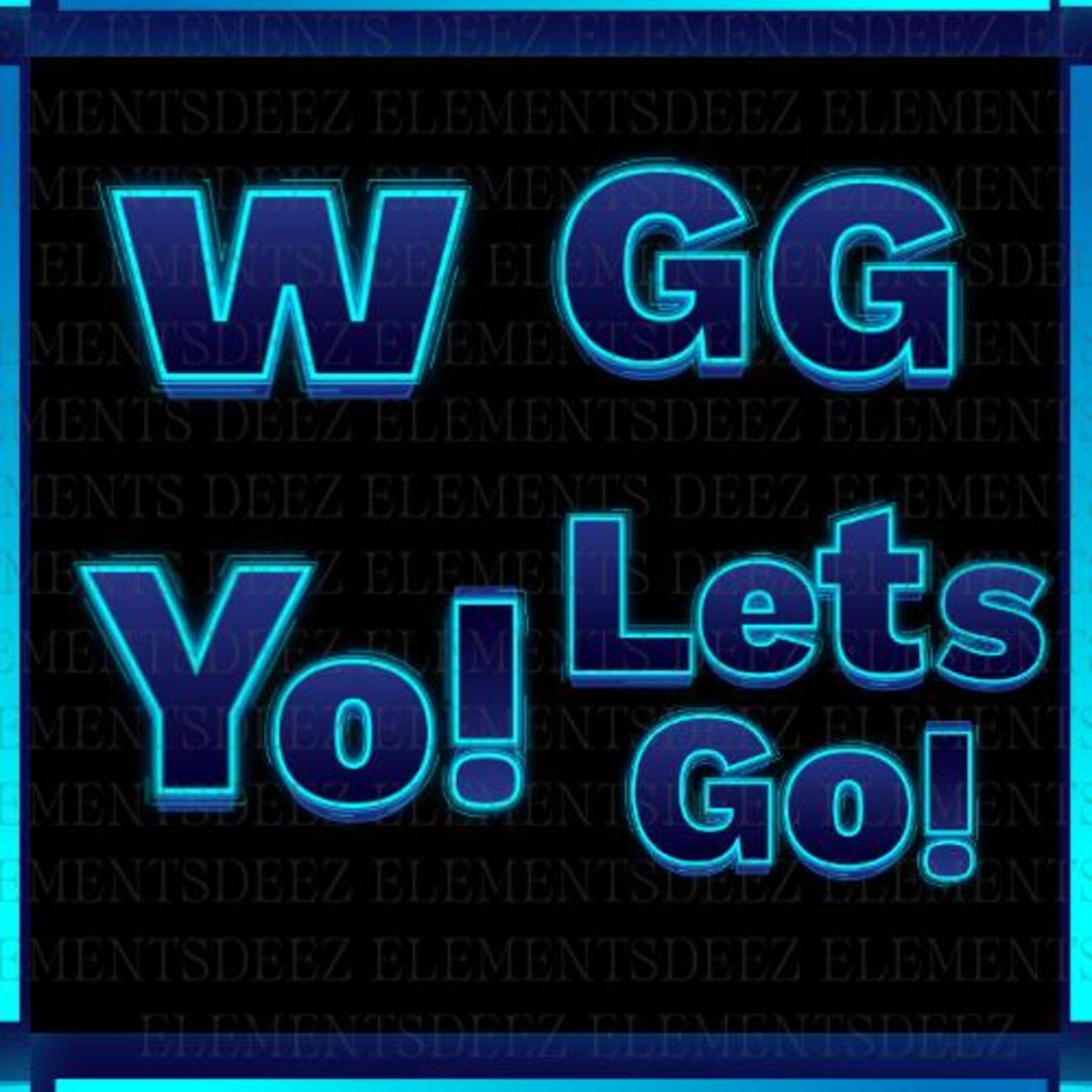 Twitch Emotes // B1 Neon Lines Letter // Emote Bundle - Etsy