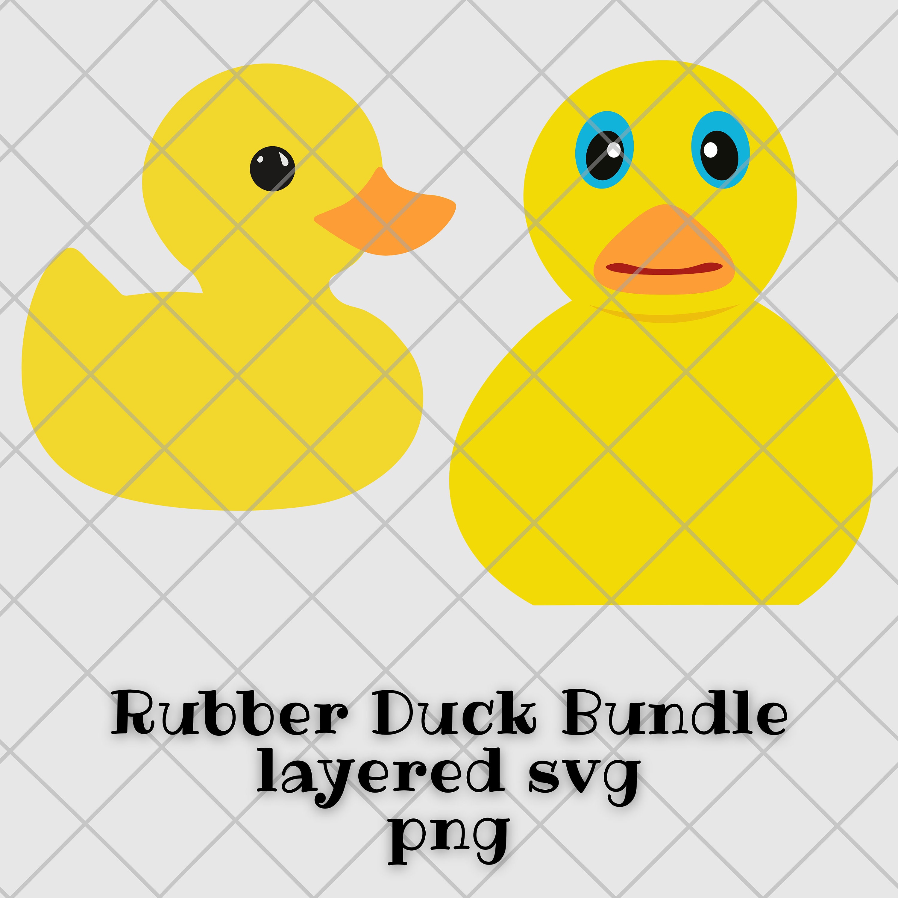 Rubber Duck SVG PNG Bundle - Etsy