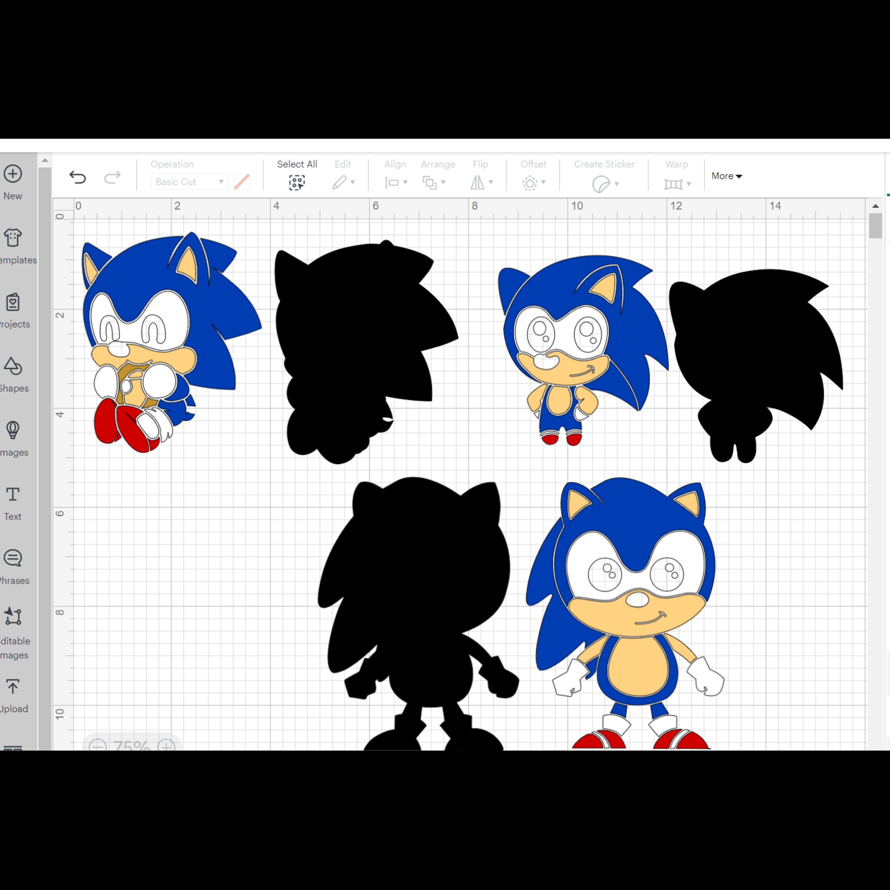 Sonic SVG PNG Bundle - Etsy