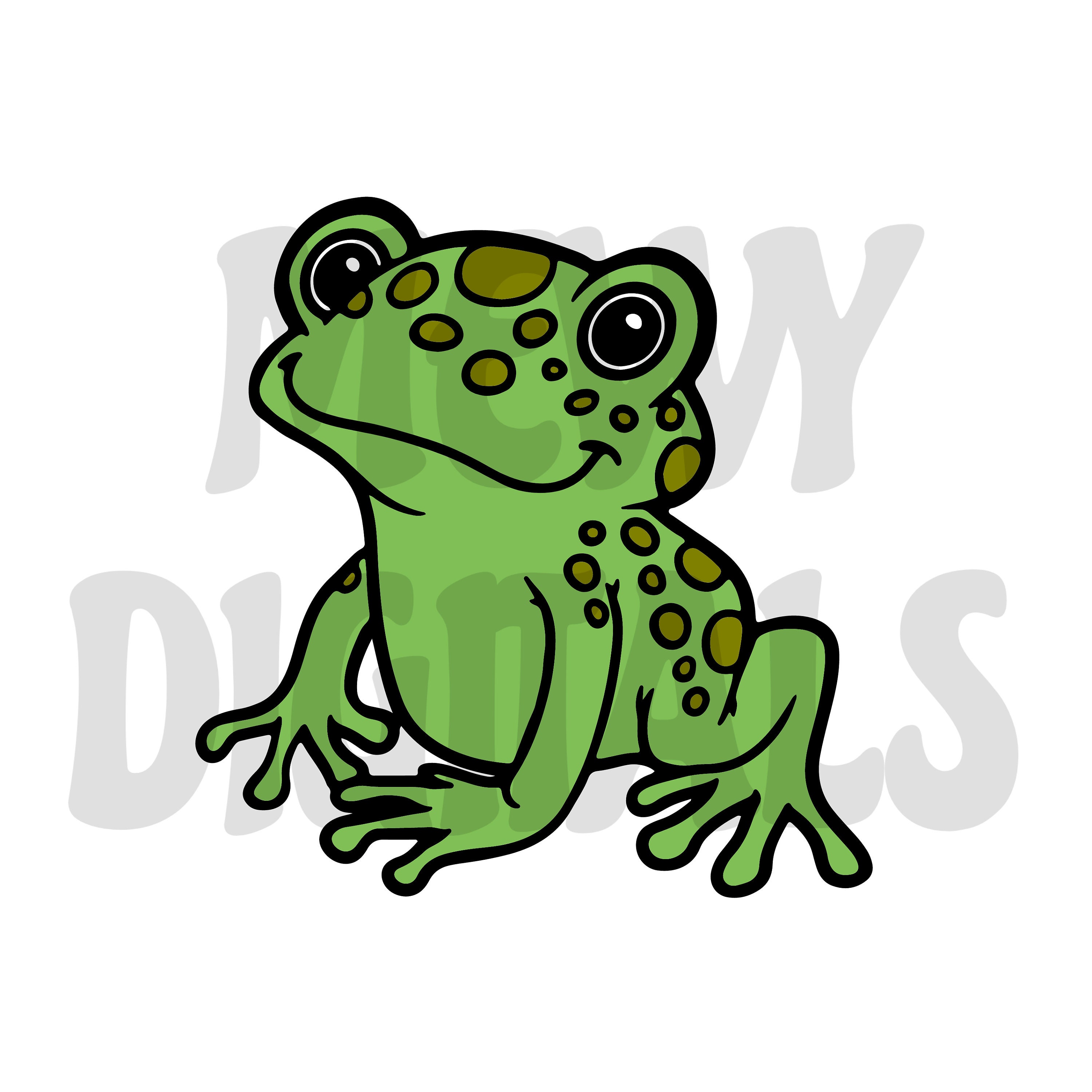 Frog SVG PNG PDF Bundle - Etsy