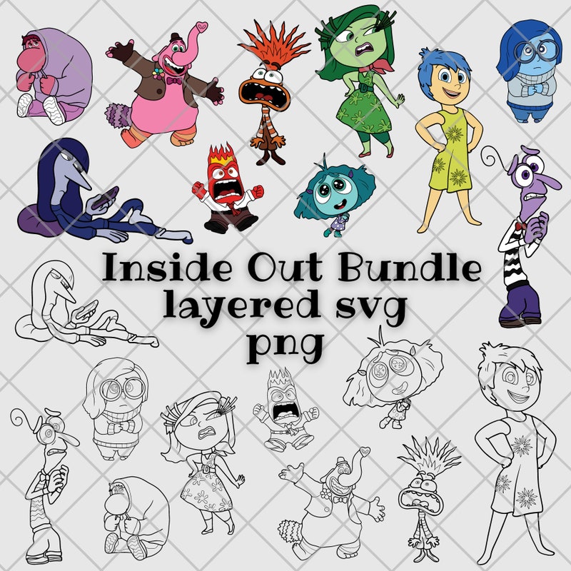 Inside Out Svg - Etsy