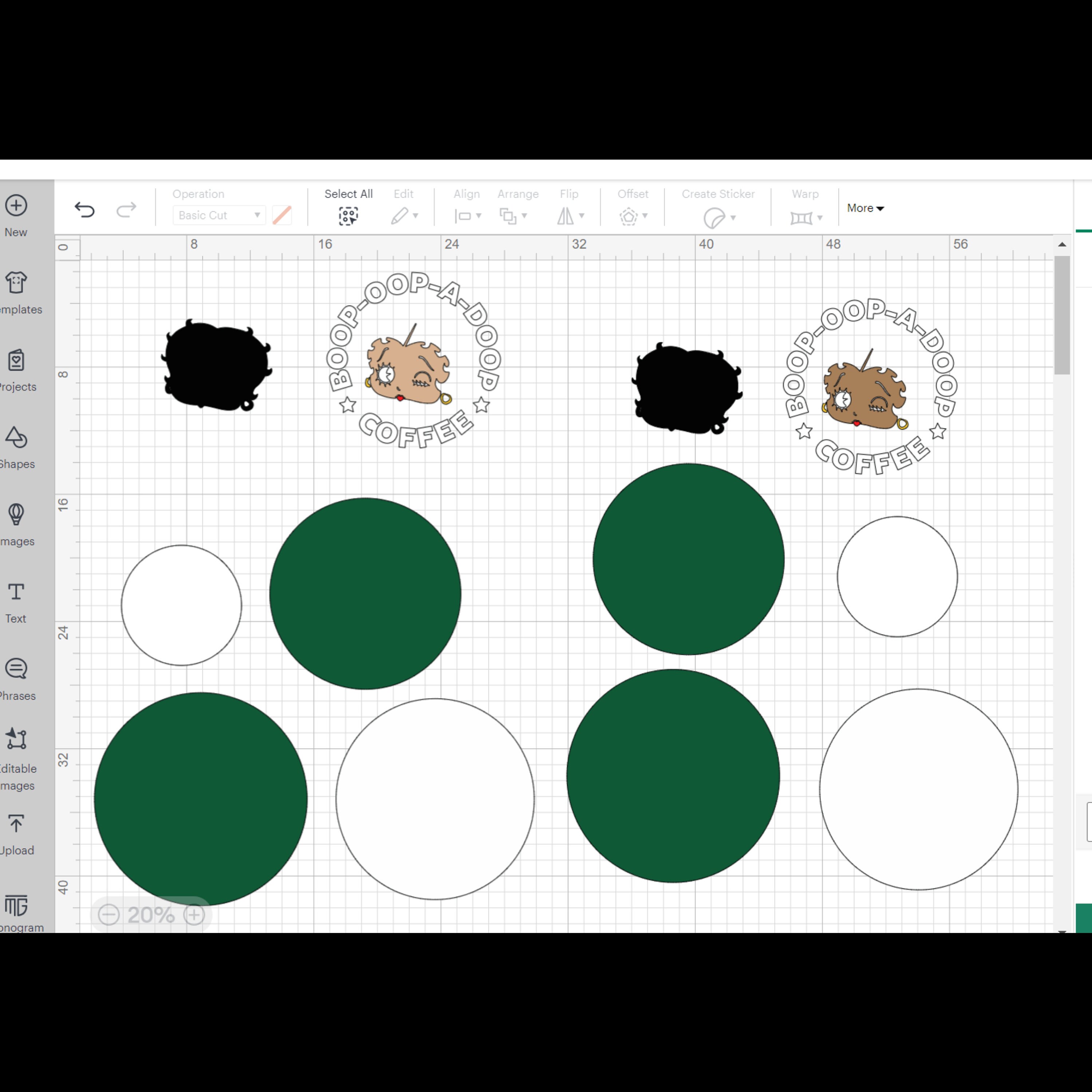 Retro Character Layered SVG PNG - Etsy