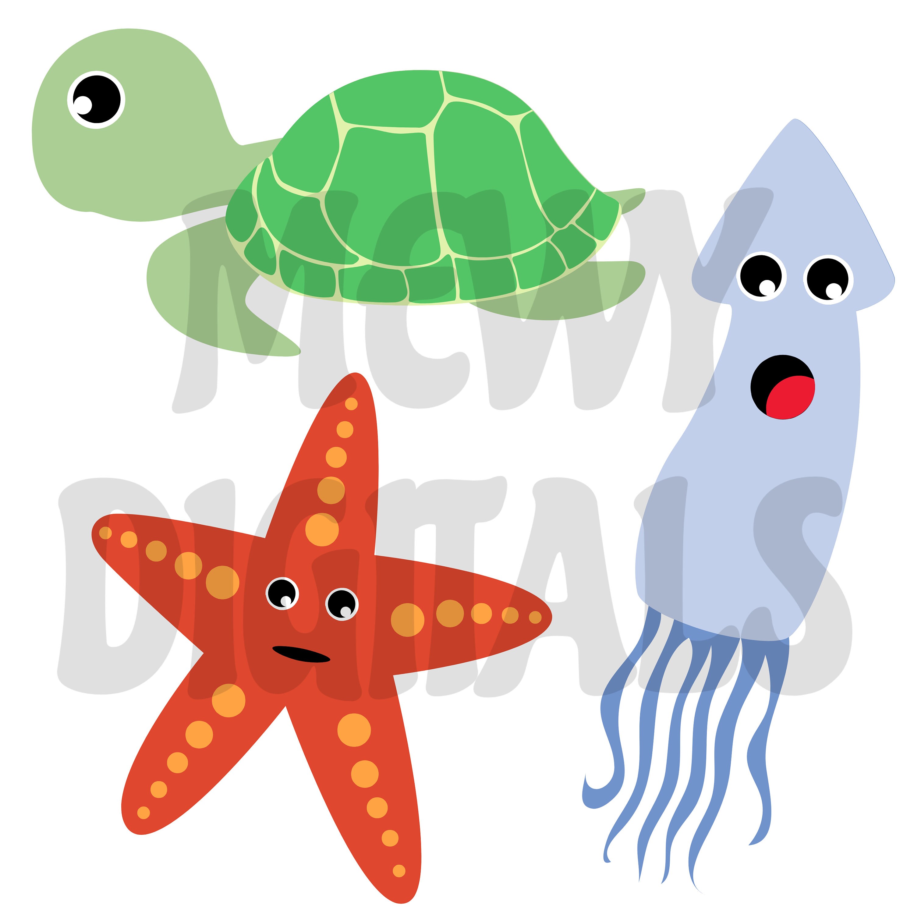 Under the Sea Layered SVG Bundle - Etsy