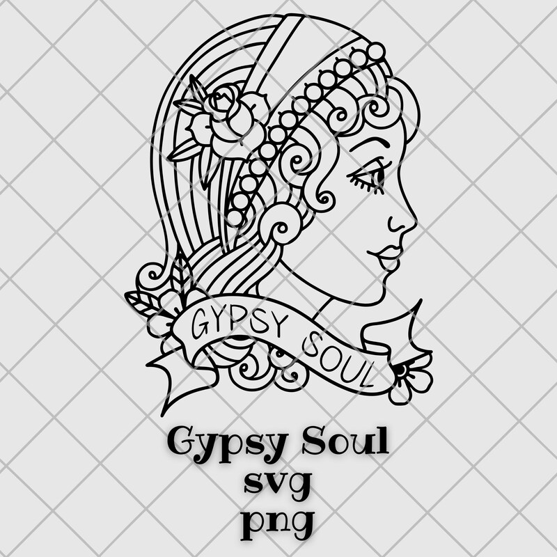 Gypsy Soul Svg - Etsy