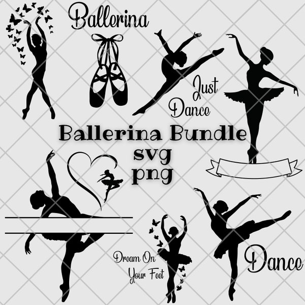 Ballet Svg - Etsy