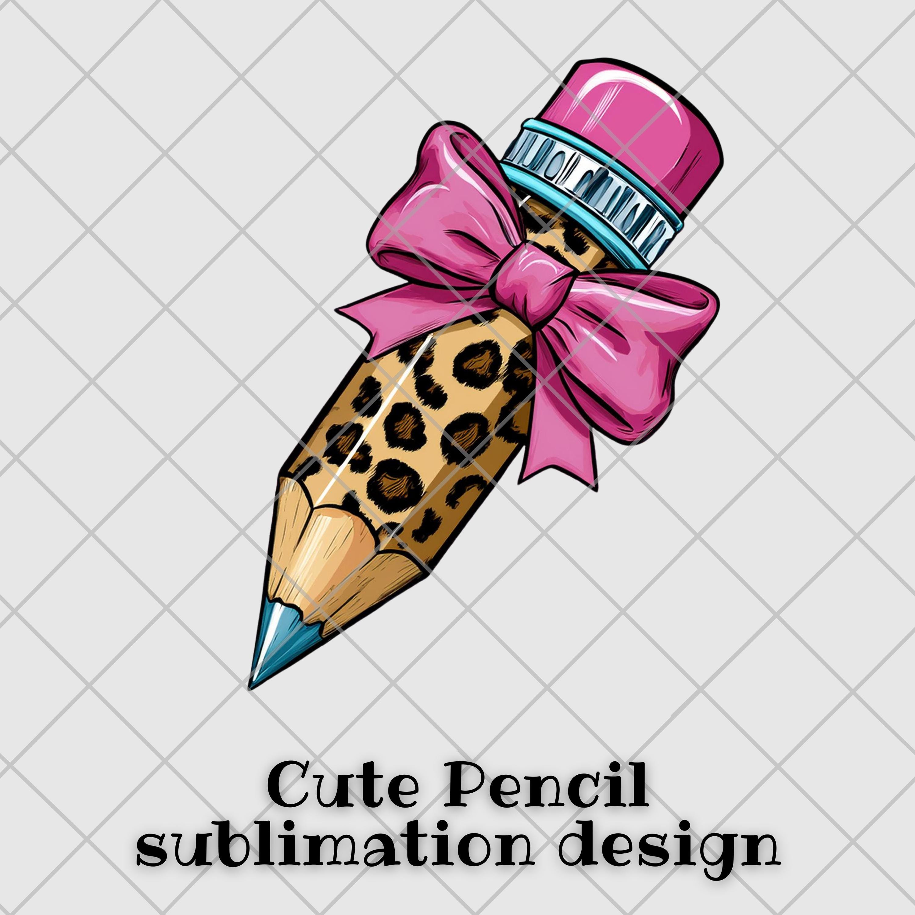 Pencil Sublimation PNG - Etsy