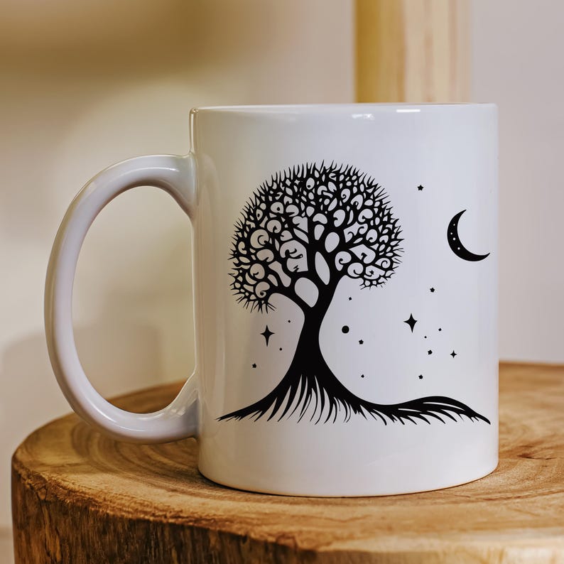 Dreaming Tree SVG PNG Bundle - Etsy