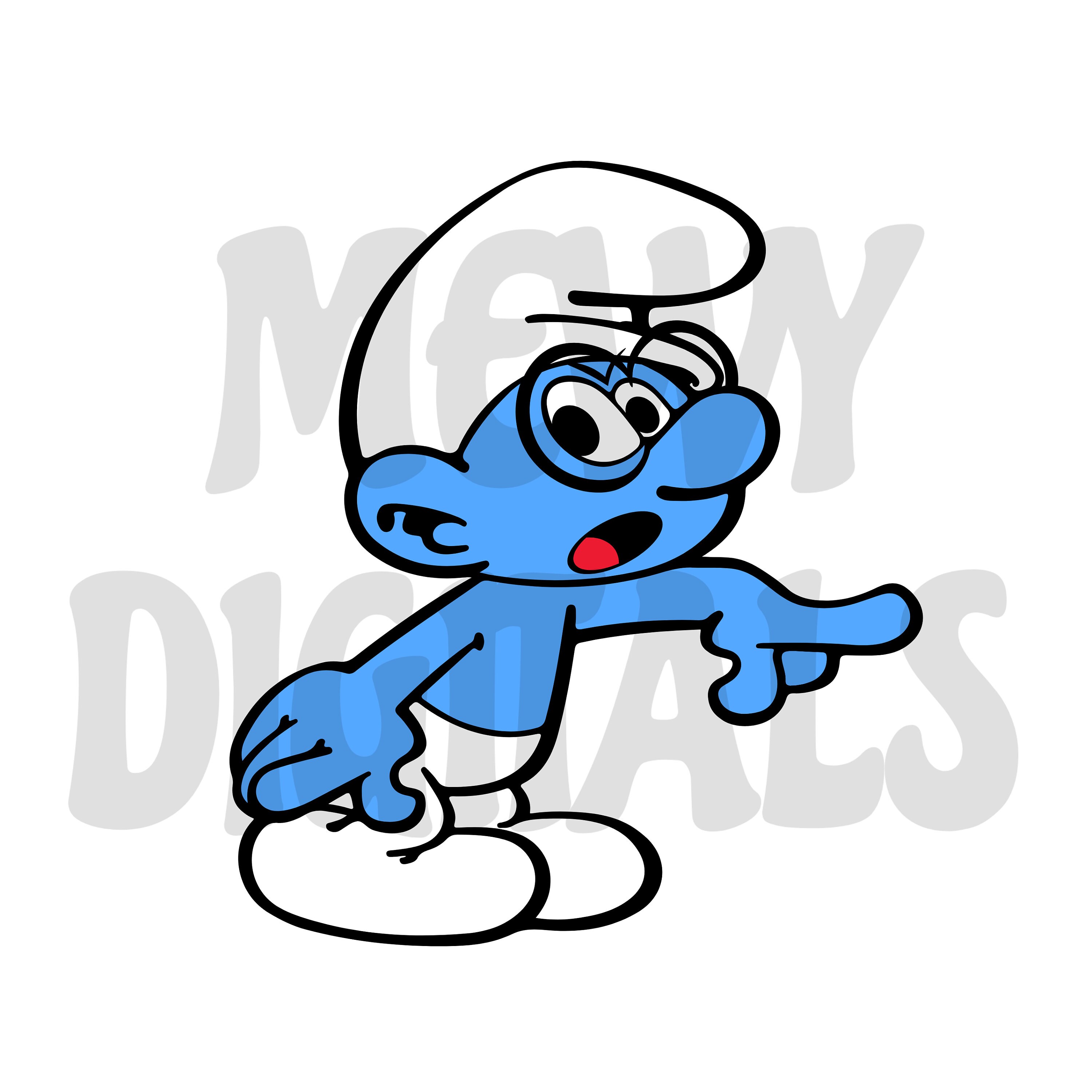Smurf Weed Svg Smurf Cannabis Svg Smurf High Svg Marijuana | lupon.gov.ph