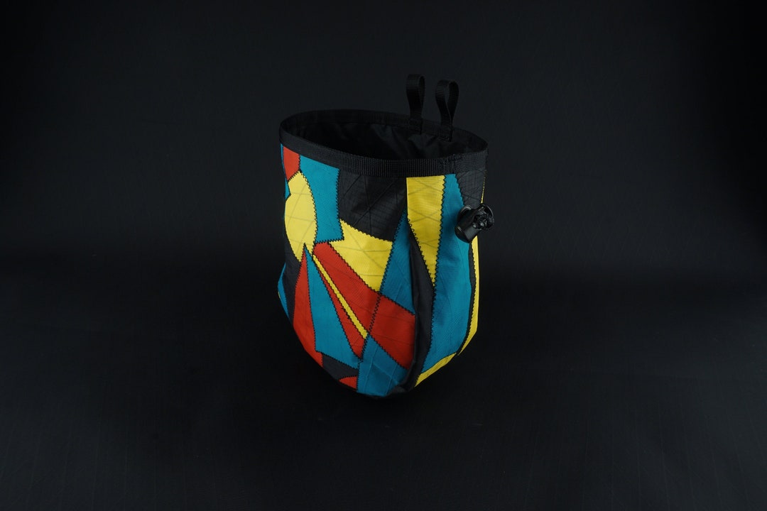 Chalk Bag Chalk Bag Ultralight Unique Patchwork - Etsy