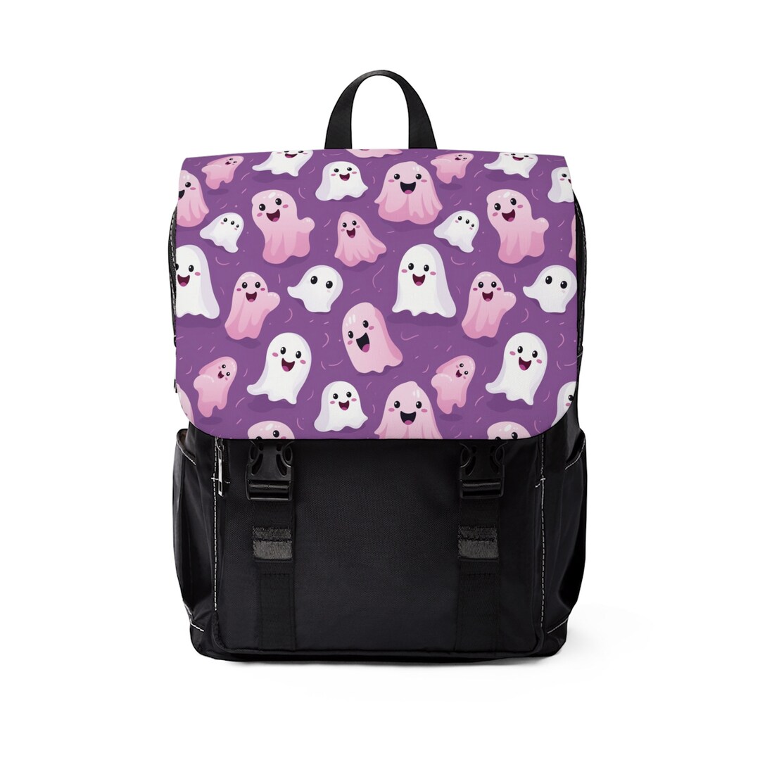 Ghosts Backpack, Cute Ghost Casual Shoulder Back Pack, Book Bag for ...