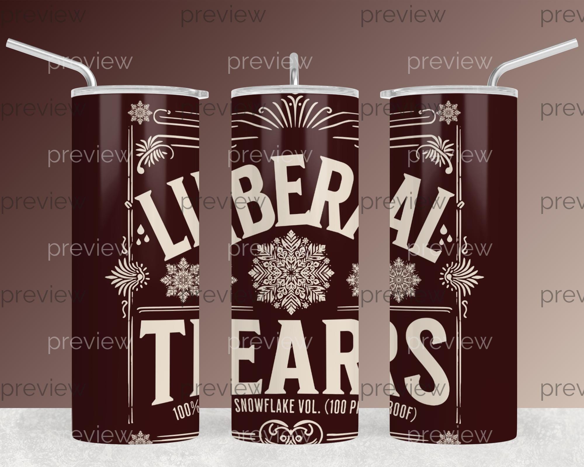 LIBERAL TEARS Whiskey Label Tumbler Wrap 20oz Instant Download ...
