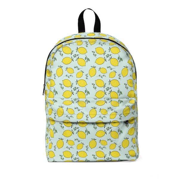 Lemon Backpack - Etsy