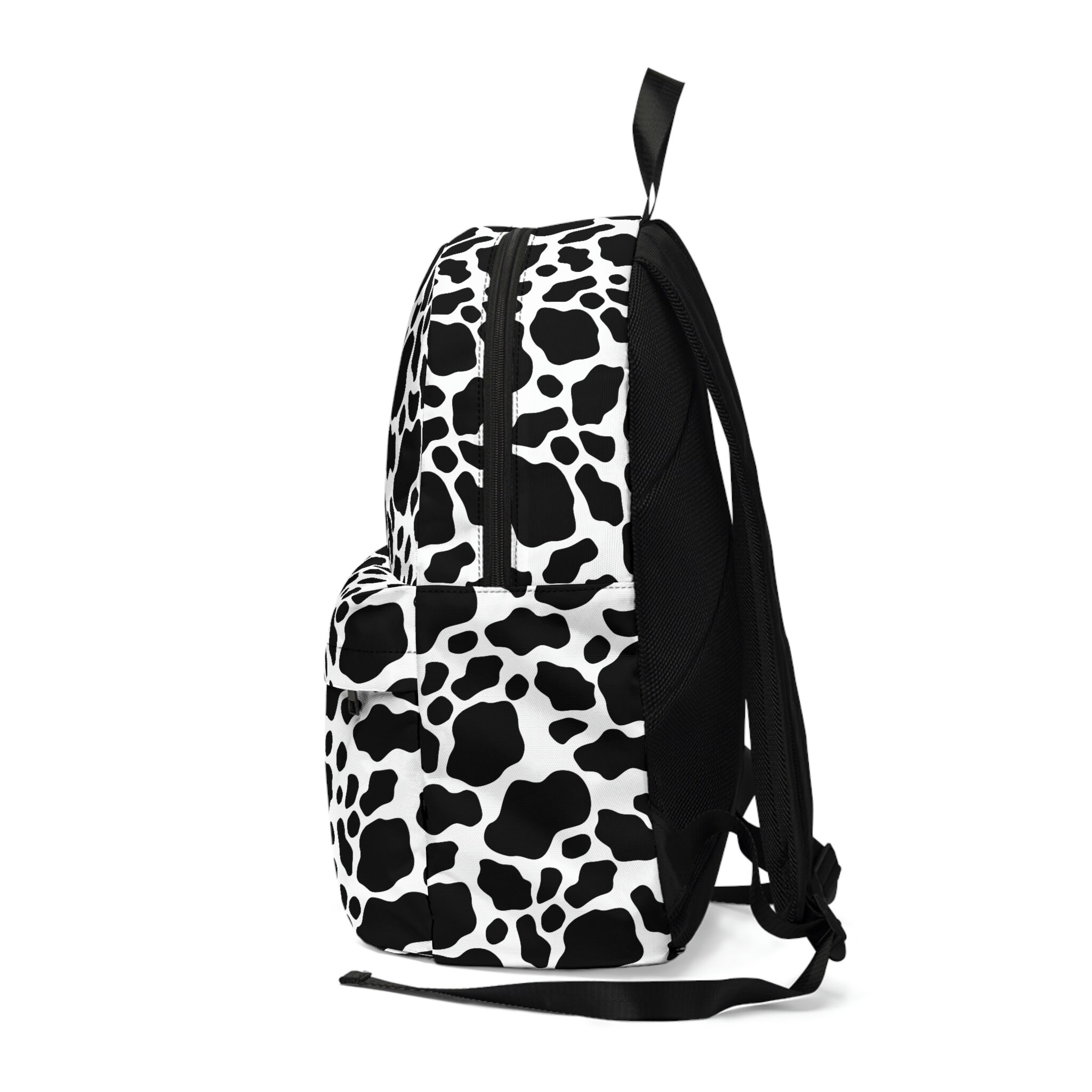 Cow Print Backpack, Cow Spot Backpack, Farmcore Backpack, Bookbag for ...