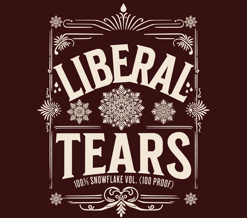 LIBERAL TEARS Whiskey Label Tumbler Wrap 20oz Instant Download ...