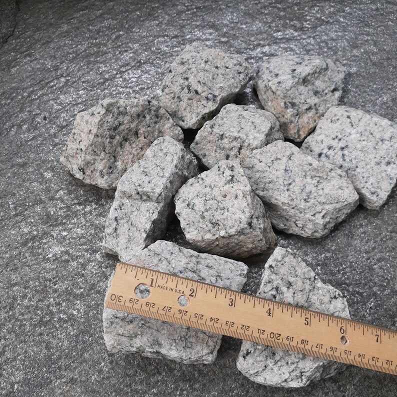 10 Pack of Granite Rocks 3-4 Inches - Etsy