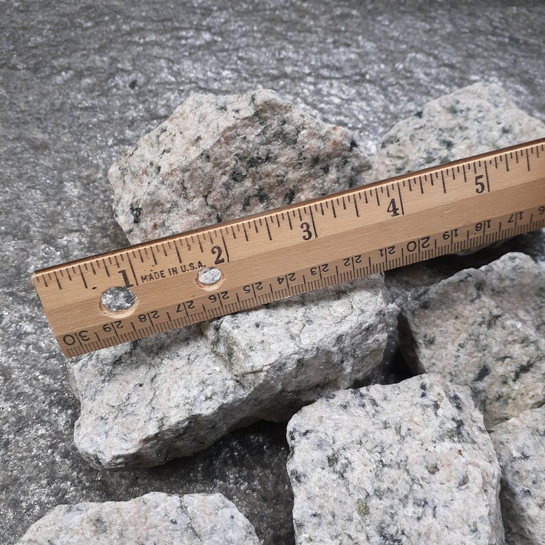 10 Pack of Granite Rocks 3-4 Inches - Etsy