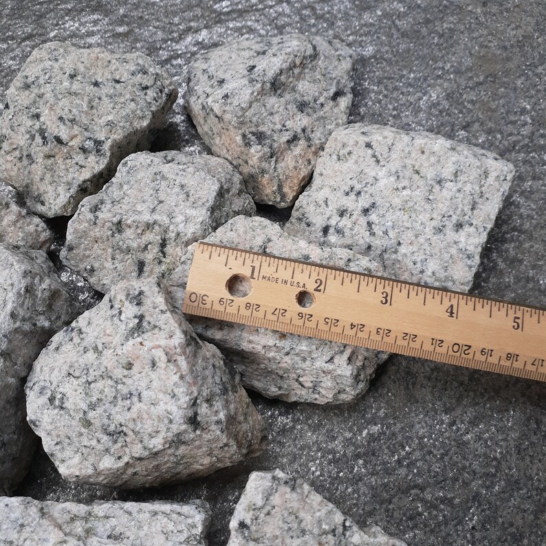 10 Pack of Granite Rocks 3-4 Inches - Etsy