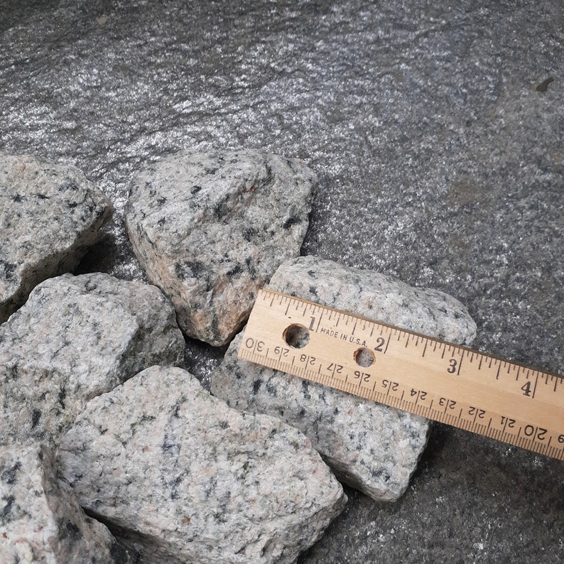 10 Pack of Granite Rocks 3-4 Inches - Etsy