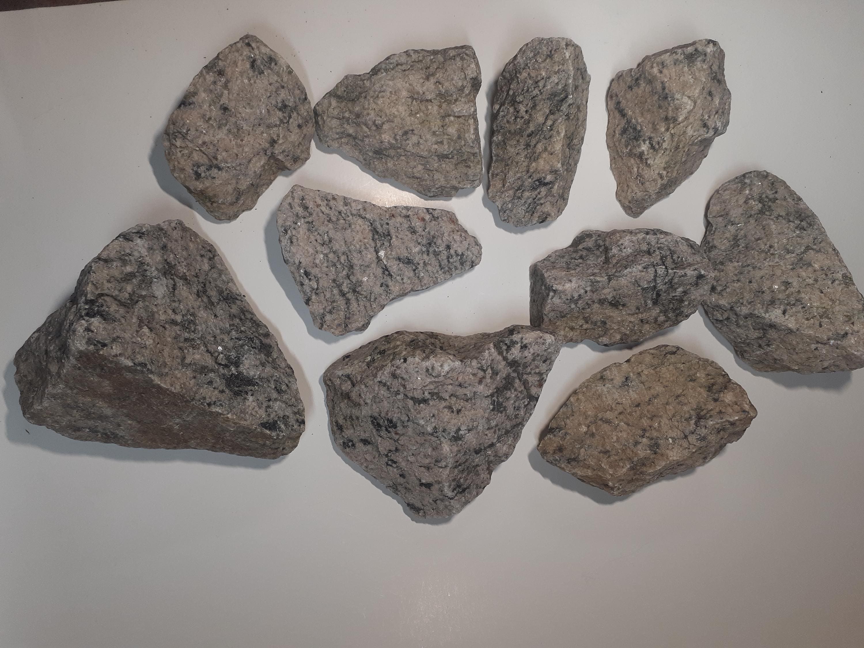 10 Pack of Granite Rocks (3-4 Inches) - Etsy